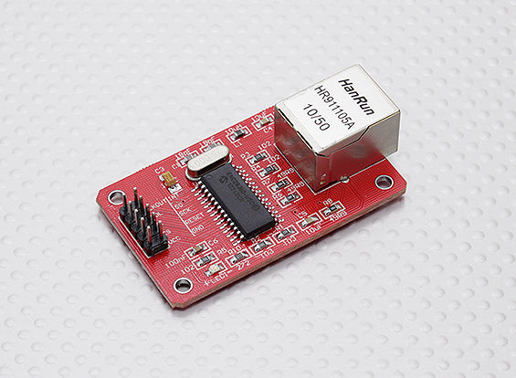 Modulo Ethernet Enc28j60arduino Hobbypartes Mexico Hobby Partes De