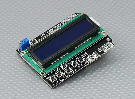 Arduino Teclado LCD Shield Hobbypartes Mexico – Hobby Partes de Mexico