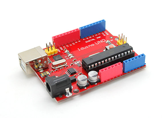 Arduino Uno R3 Microcontrolador Compatible-Atmel ATmega328 Hobbypartes ...
