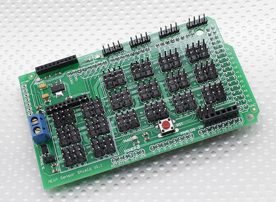 Arduino Mega Sensor Expansion Shield V1.1 Hobbypartes Mexico – Hobby ...