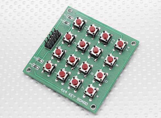 Modulo Teclado 4x4,Arduino Hobbypartes Mexico – Hobby Partes de Mexico