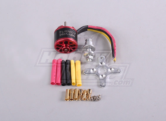 Turnigy 2627 Motor Outrunner Brushless 1200kv Hobbypartes Mexico ...