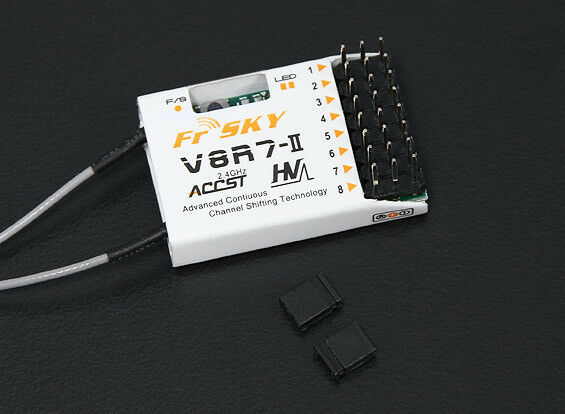 FrSky V8R7-II HV 2.4 Ghz 7 Channel Receiver ACCST RX Hobbypartes Mexico ...